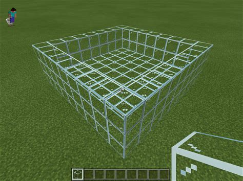Minecraft Glass Structure