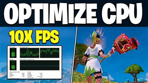 Ultimate Cpu Optimization Like A Pro Fps Boost And 0 Delay In Fortnite