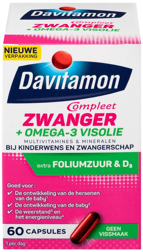 Davitamon Compleet Mama Omega 3 Visolie Davitamon