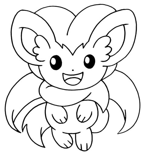 Cinccino Pages Coloring Pages