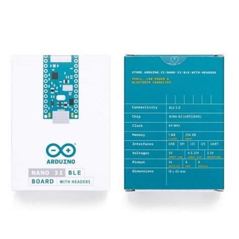 Original ARDUINO NANO 33 BLE Board Without Header Buy Online At Low