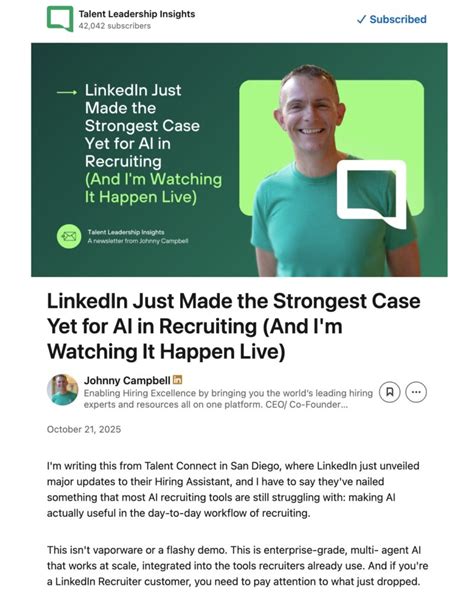 What Linkedins Latest Ai Features Say About The Real Work Recruiters