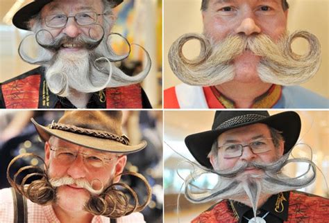 Campeonato De Barba E Bigode Reúne Modelitos Criativos Na Alemanha