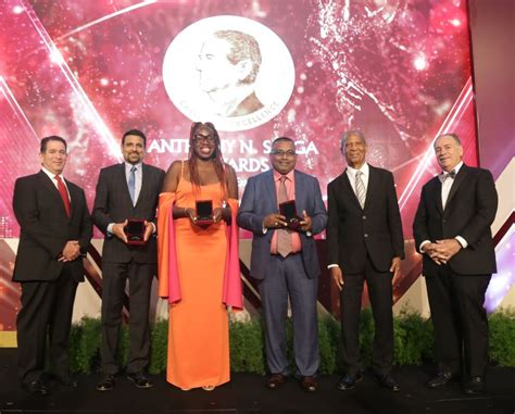 3 Collect Anthony N Sabga Awards For Excellence Trinidad Guardian