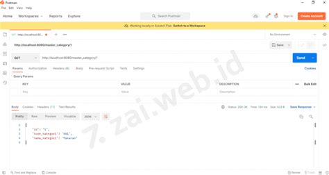 Membuat Restful Api Di Codeigniter 4 Crud Zai Web Id