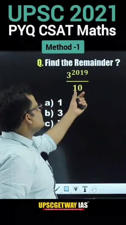 Video Gyanesh Rai On Linkedin Upsc Csat Maths Cse Civilservices