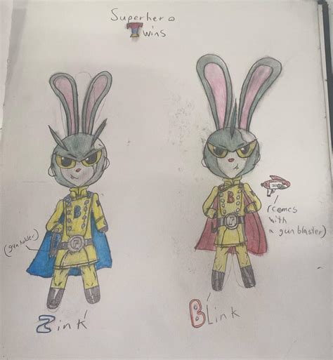 I Present To You My 2 Oc Pibby Characters Who Look Like Bunbun Blink And Zink R Greenlight