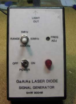 Circuit Modulated Laser Light SourceHobby Circuit