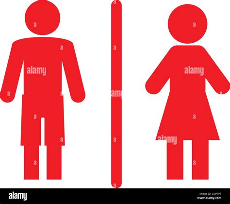 Toilet Sign Vector Icon Stock Vector Image And Art Alamy