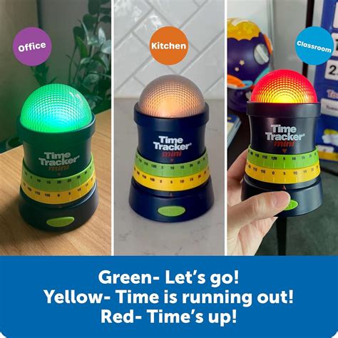 Learning Resources Time Tracker Mini Visual Timer Classroom Timer Hand Washing Timer Auditory