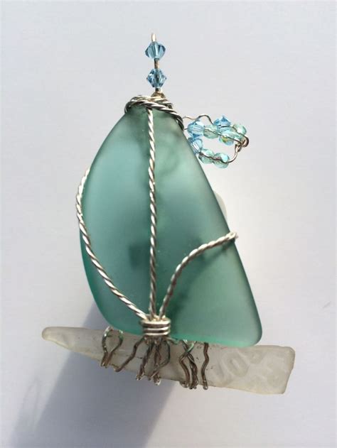 My Boat Plans Sea Glass Crafts Red Ted Arts Blog