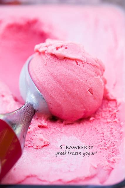 Strawberry Greek Frozen Yogurt Cooking Classy Artofit