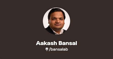 Aakash Bansal Instagram Facebook Linktree