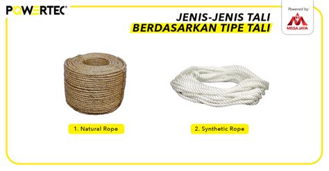 Jenis Jenis Tali Menali Yang Harus Diketahui Penggunaannya