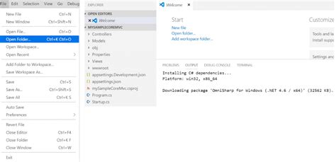How To Create Aspnet Core Mvc Application Using Vs Code Jayant Tripathy
