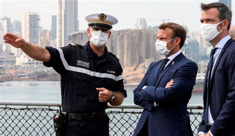 Macron Pledges Another Aid Conference To Support Lebanon Sky News
