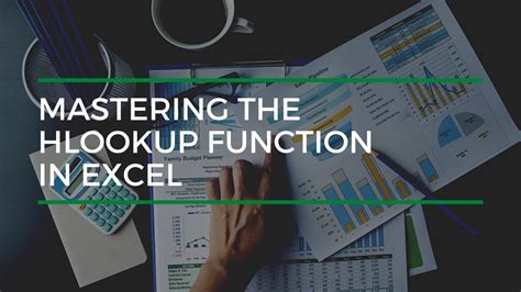 Mastering The HLOOKUP Function In Excel YouTube