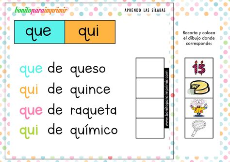 Aprender Las Silabas🥇 【actividades Para Niños Pdf】📒
