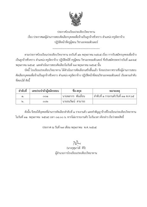 ประ โรงเรียนประเทียบวิทยาทาน อำเภอวิหารแดง จังหวัดสระบุรี