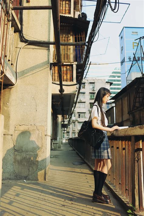 校服拍摄