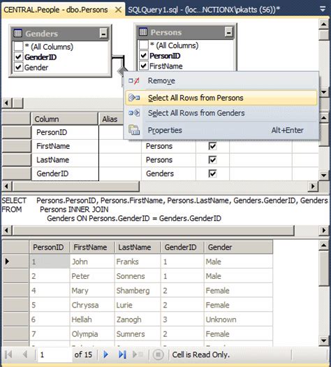 Microsoft SQL Server Lesson 27 Introduction To Data Joins
