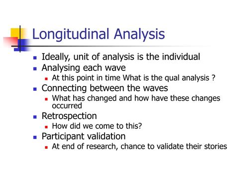 Ppt Working With Longitudinal Qualitative Data Using Nvivo As An Analytic Tool Powerpoint