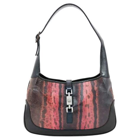 Gucci Jackie Bag In Python Leather For Sale At 1stdibs