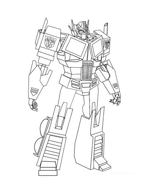 Mais De 30 Páginas Para Colorir Transformers Grátis Para Crianças 🎨🚛