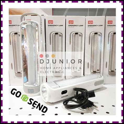 Jual AZKO KRISBOW APA EMERGENCY LAMP LED WATT IN LAMPU DARURAT DAN SENTER Shopee Indonesia