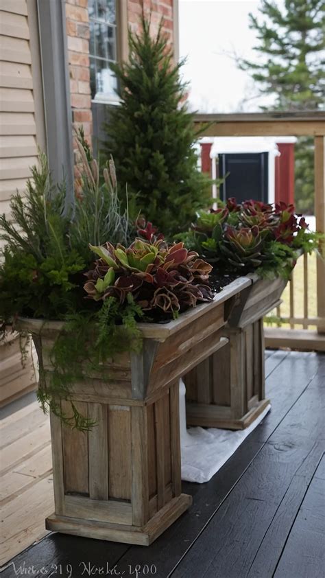 Creative Winter Planters 18 Simple Ideas For Your Front Porch