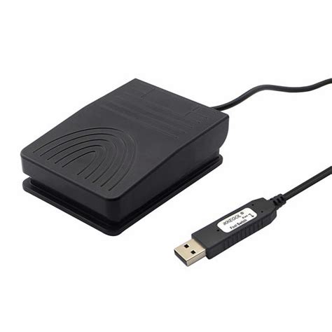 Getuscart [upgraded] Ikkegol Usb Foot Pedal Switch Video Game Pc Hands Free Footswitch One Key