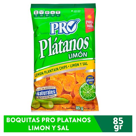 Comprar Plátano Pro Con Limón Y Sal 85g Walmart Costa Rica Maxi