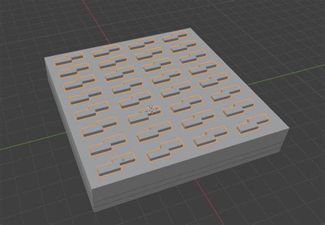 Blender画图——阵列使用blender阵列 Csdn博客