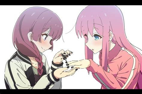 Gotoh Hitori And Hiroi Kikuri Bocchi The Rock Drawn By Goumonsha