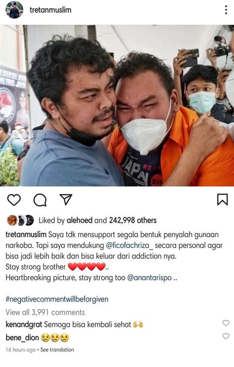 Stay Strong Brother Lihat Foto Menyayat Hati Ananta Rispo Dan Sang Adik Tretan Muslim Dukung