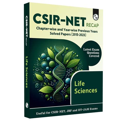 Csir Net Recap Life Sciences Chapterwise And Yearwise Previous Years