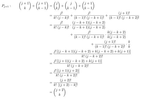 An Inductive Proof Of The Binomial Theorem By K L B Medium