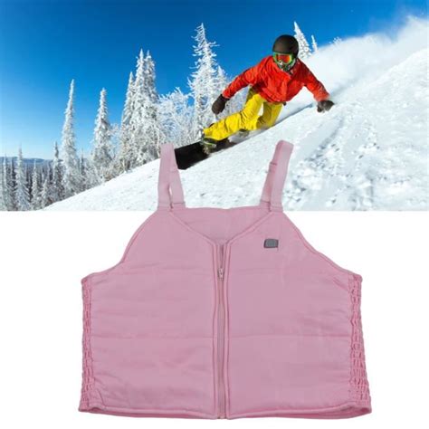 VINGVO veste chauffante USB Gilet chauffant électrique pour femmes