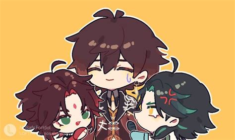 Pin By Ataaki On Genshin Impact Chibi Anime Artwork
