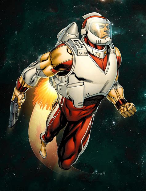 Adam Strange Colored By Robertatkins On Deviantart