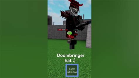 Doombringer Hat Trollge Incident Fight Reborn Roblox Meme Troll
