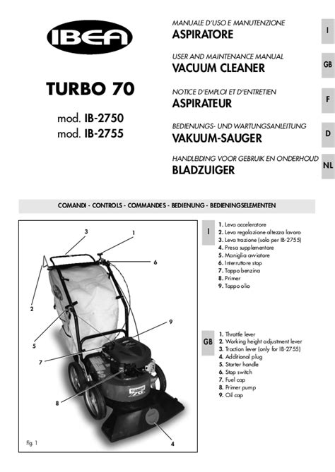 Ibea Ib 2750 User Manual