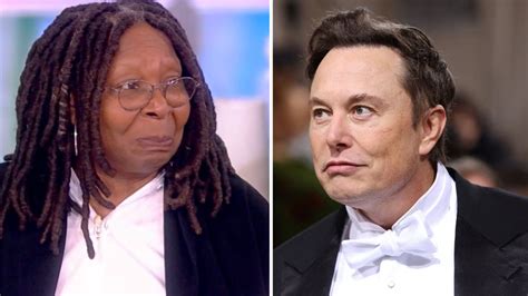 Whoopi Goldberg Walks Out Crying After Confronting Elon Musk On The View
