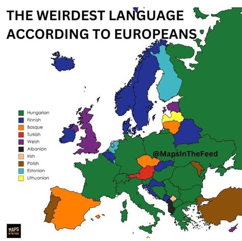 The Weirdest Language According To Europeans