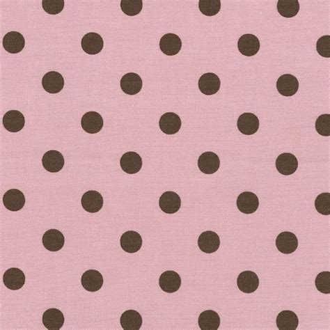 Pink And Brown Polka Dots