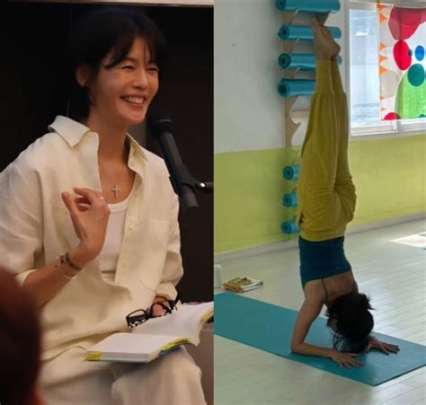 김지호 갱년기라 밤새 유령처럼 돌아다녀”‘이 운동으로 다스린다고