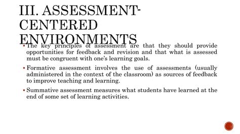 Selecting Learning Environment Ppt