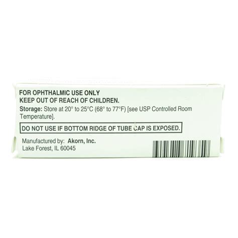 Neomycin Polymixin B Bacitracin Neo Polycin Ophthalmic Ointment 3 5