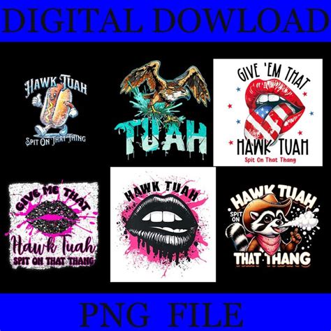 Hawk Tuah Spit On That Thang Png Hawk Tuah Png Groovy Give Em That