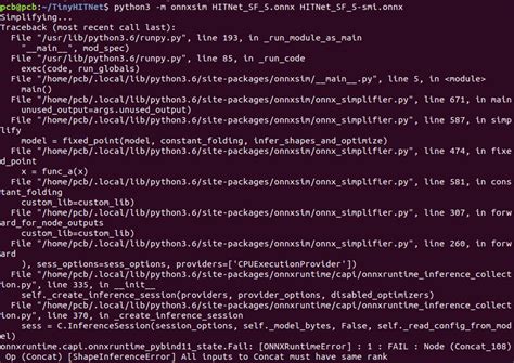 Export Onnx And Onnxsim · Issue 18 · Zjjmaimaitinyhitnet · Github